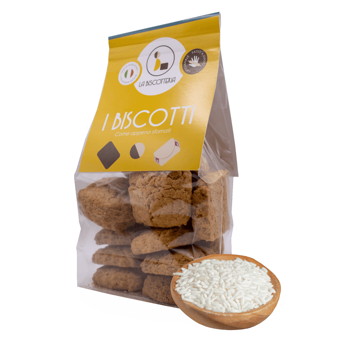 Tuscan Rice Biscotti - Italian Cookies (200g) | Adalbert's