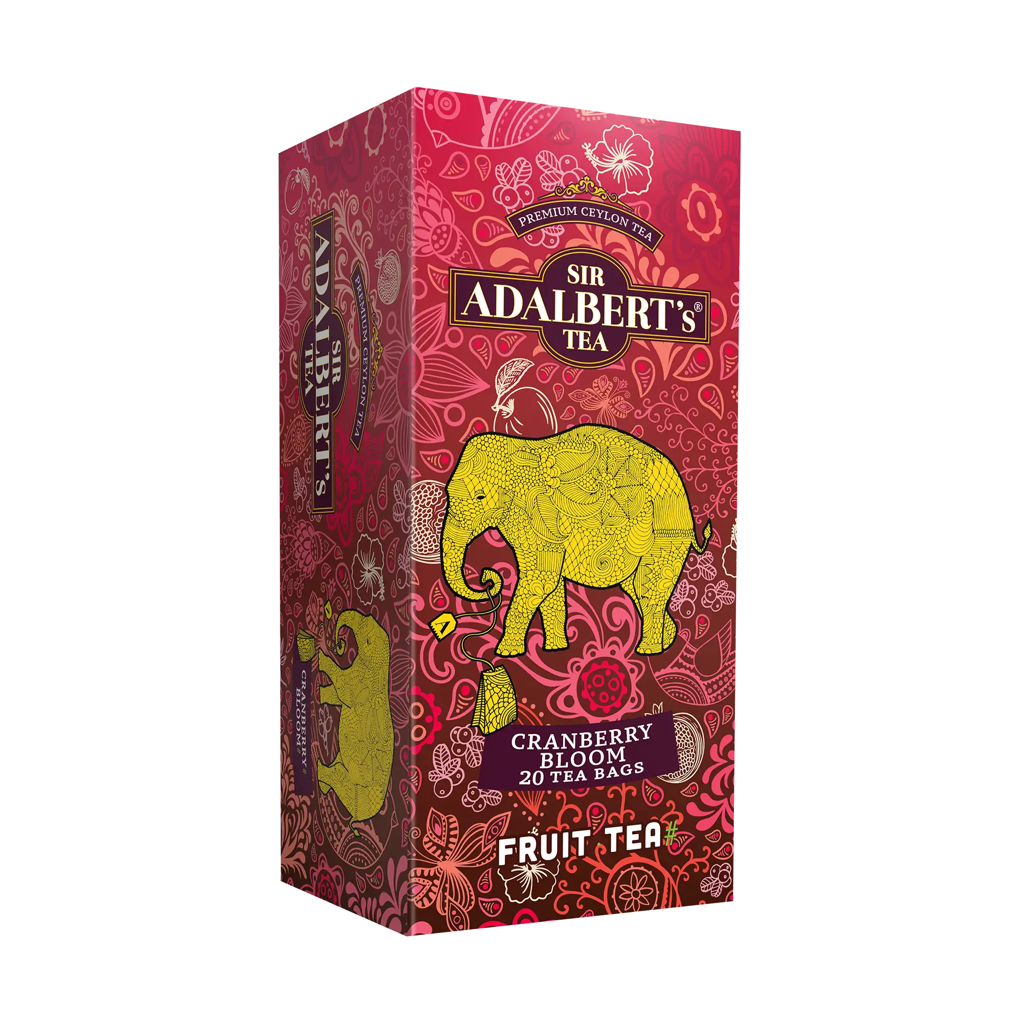 Adalbert’s Tea Cranberry Bloom 30g - Herbata Owocowa z Żurawiną