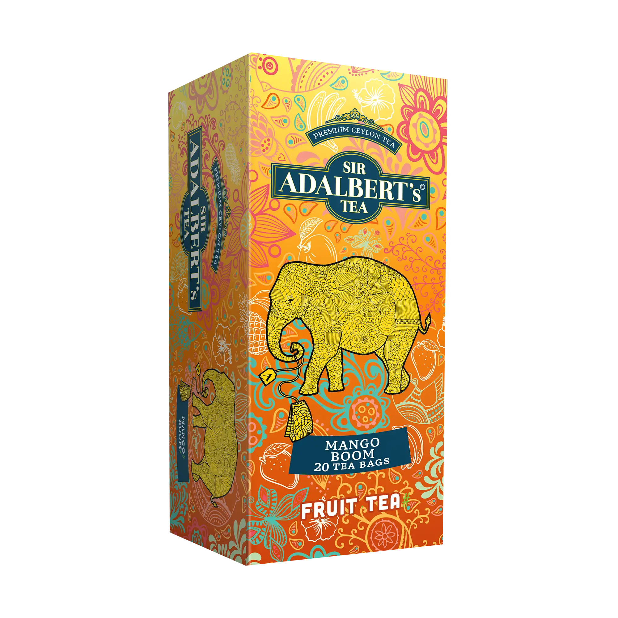 Adalbert’s Tea Mango Bloom 30g - Egzotyczna Herbata Mango i Ananas